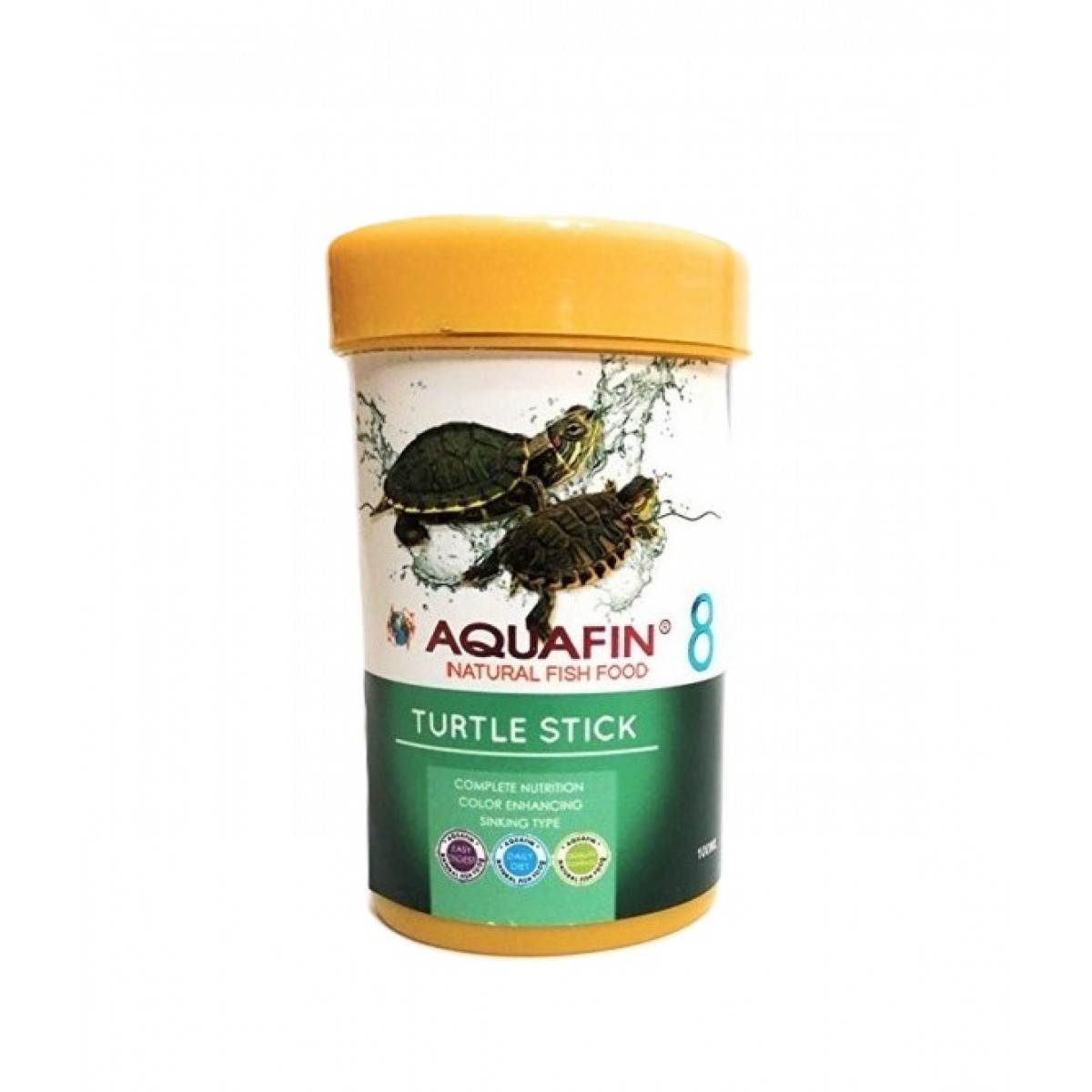 KW Zone Aquafin Turtle Stick Food (1L) – Floating Calcium-Rich Pellets ...