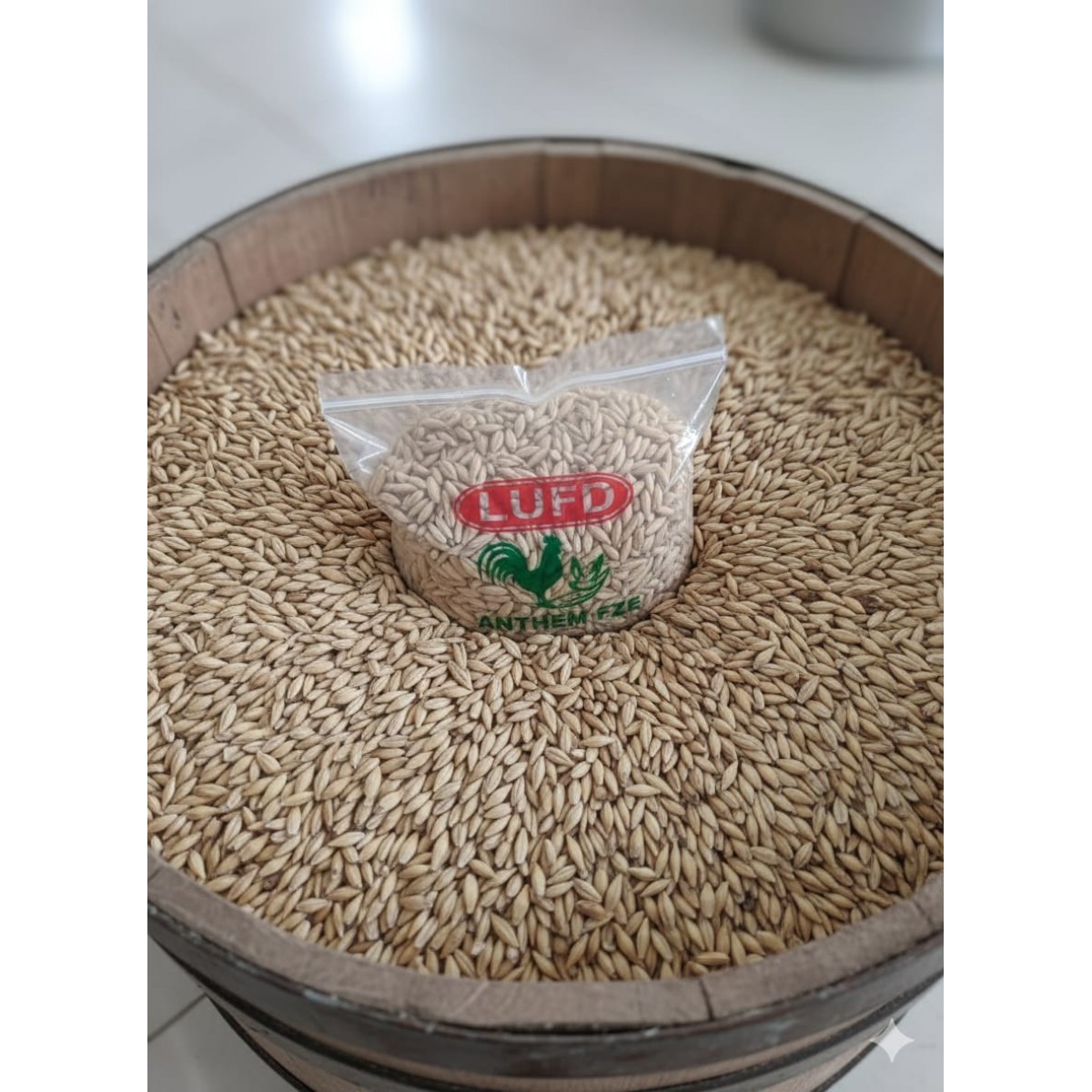 Premium Whole Barley – 20kg Bag | Natural Whole Grain Feed for Birds ...