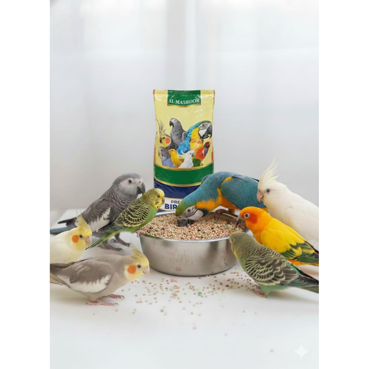 Al Masroor Vitamin Seed Mix – Premium Blend for Budgies, Finches ...