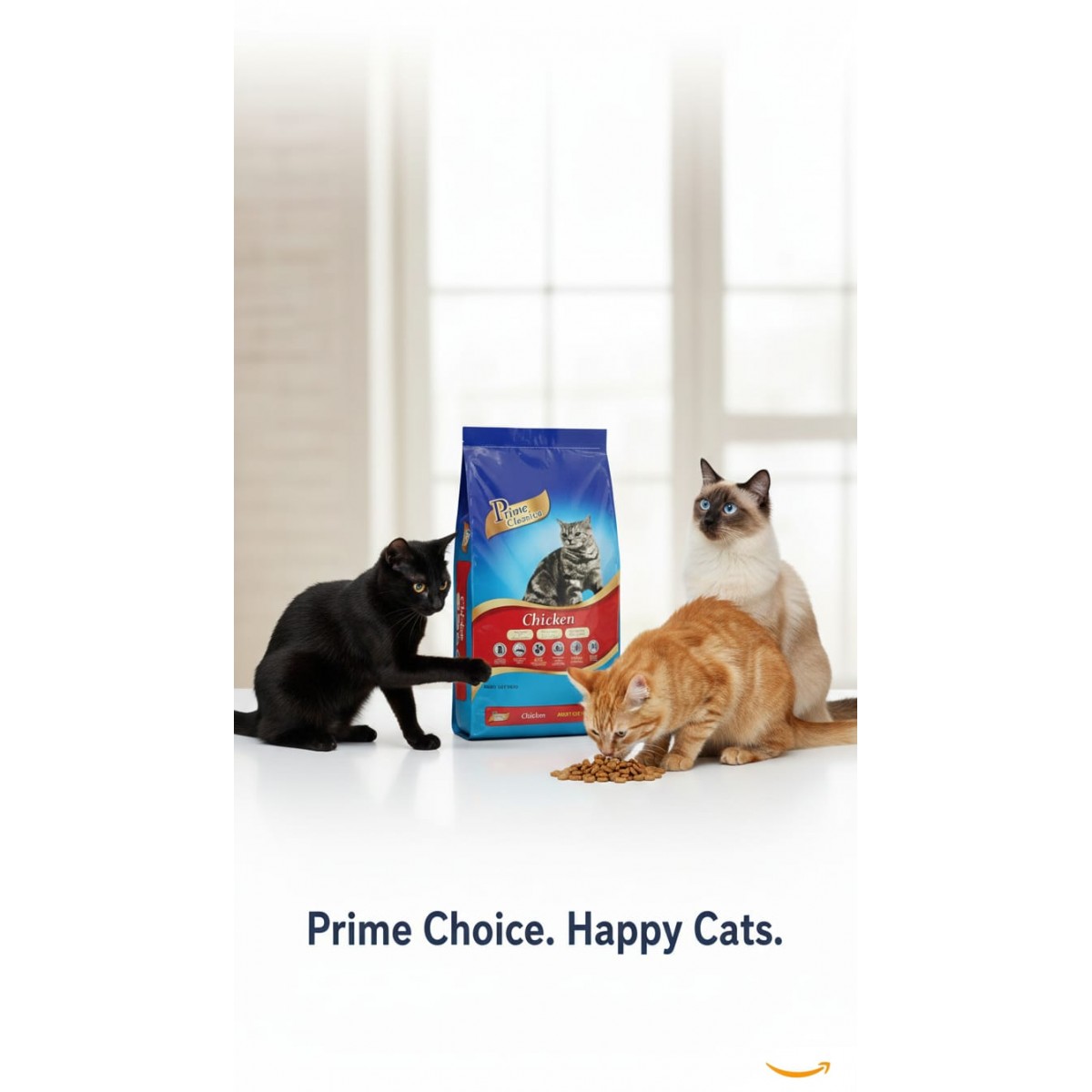 Prime Classica Adult Cat Food – Chicken Flavor, Complete & Balanced ...