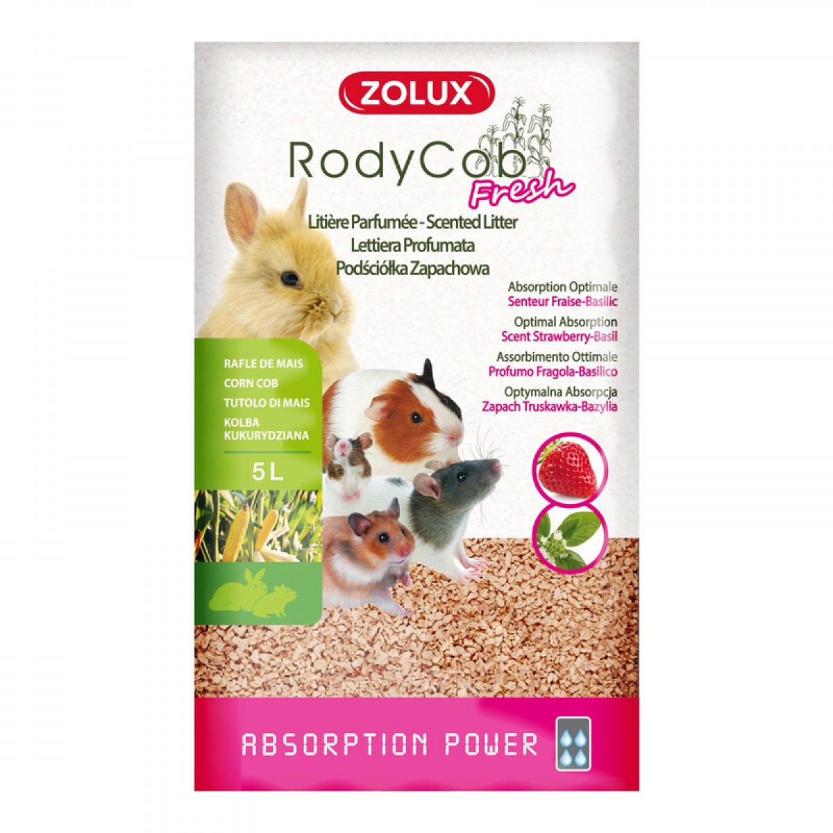 ZOLUX RODYCOB FRESH ZAPACHOWA ( 5 LTR )- 3336022122183 | Online Pet ...