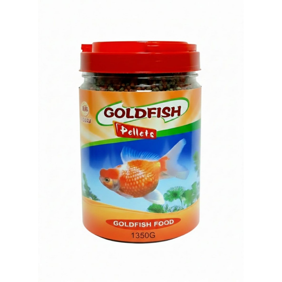 AQUAV Goldfish Pellets 1000ml – Nutritious Balanced Fish Food for ...