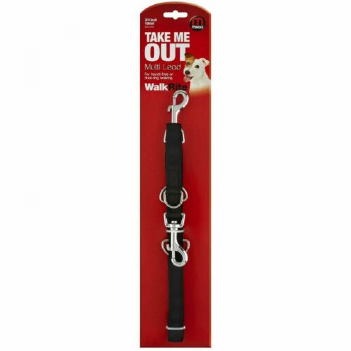 MIKKI MULTI LEAD WALK RITE DUAL DOG ( 1.9 CM )- 755349233403 | Online ...