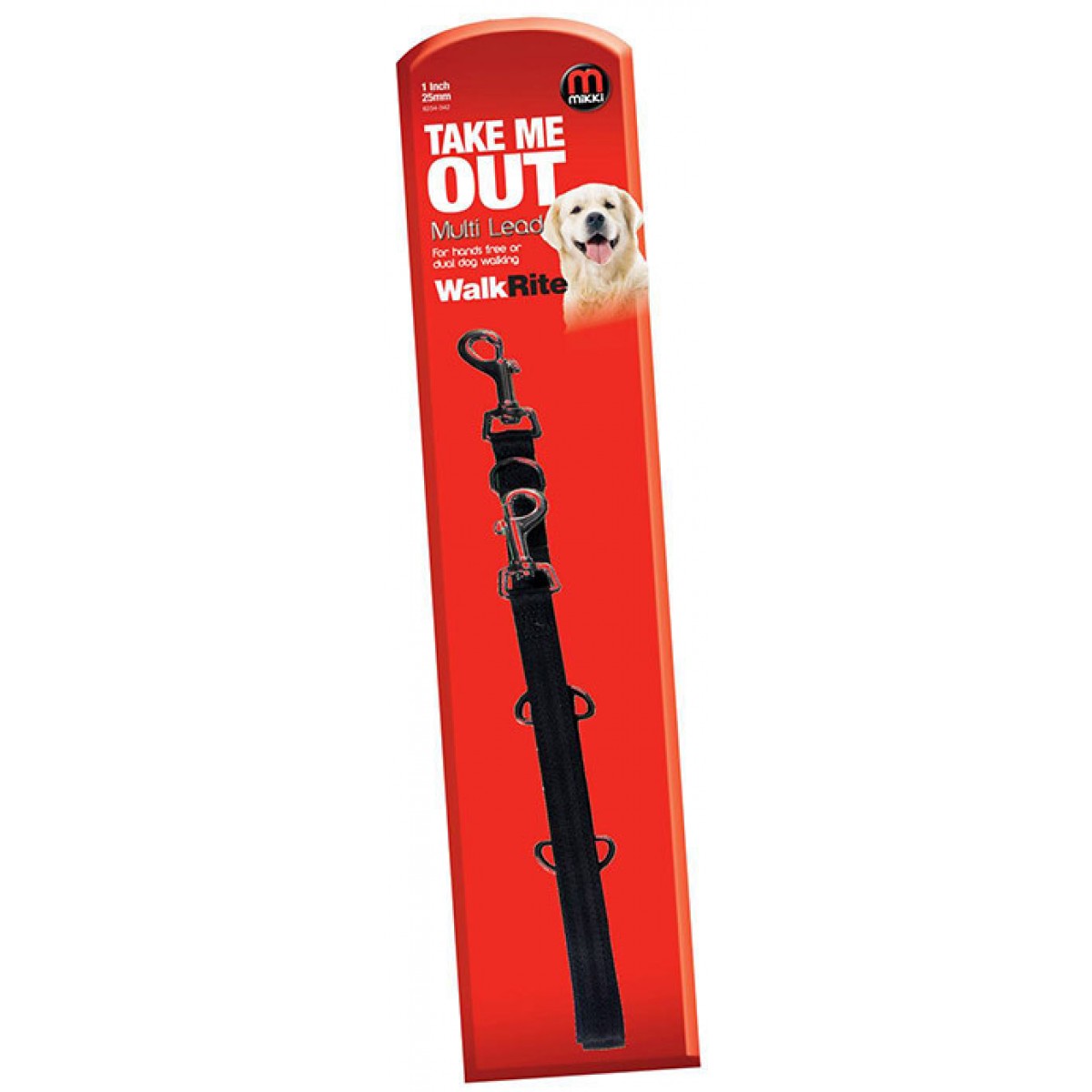 MIKKI MULTI LEAD WALK RITE DUAL DOG ( 1.9 CM )- 755349233403 | Online ...