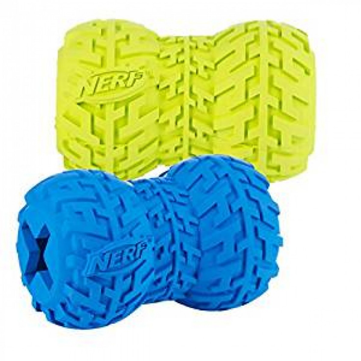 NERF TIRE FEEDER BLUE/GREEN (SMALL) - 846998022477 | Online Pet Shop in ...