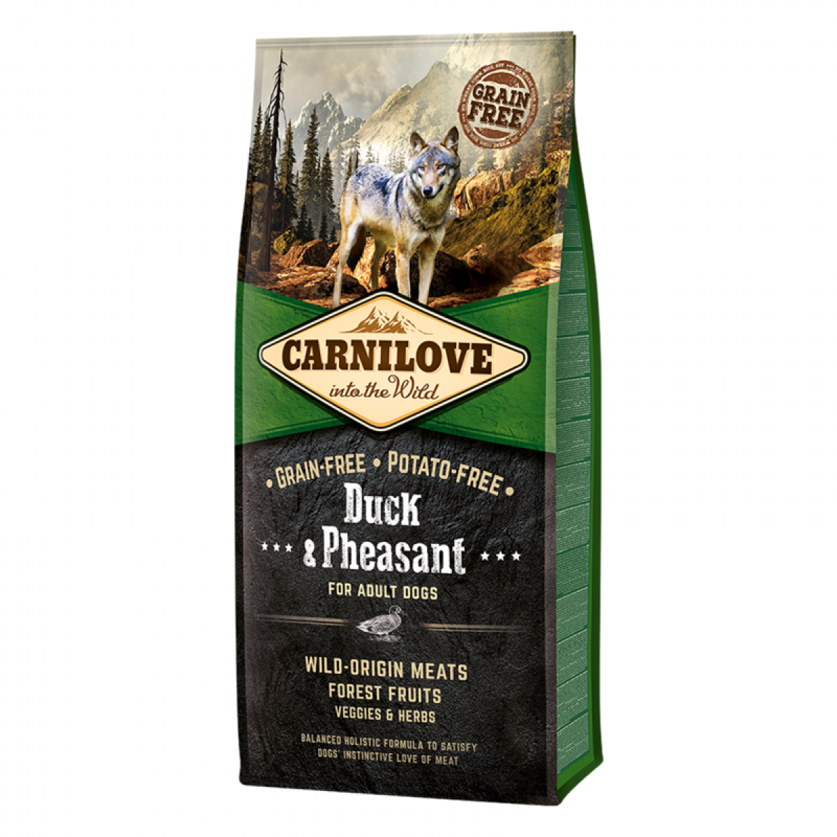 Carnilove Duck & Pheasant for Adult Dogs (12kg) - 8595602508860 ...