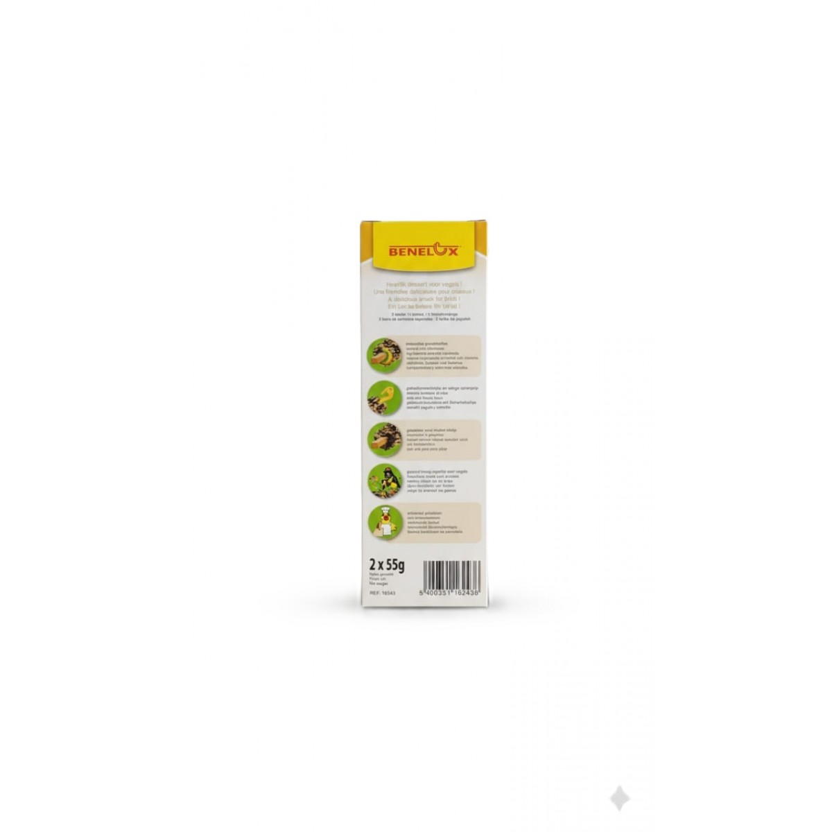 Benelux Bird Sticks with Honey – 2-Pack Treat for Budgerigars ...